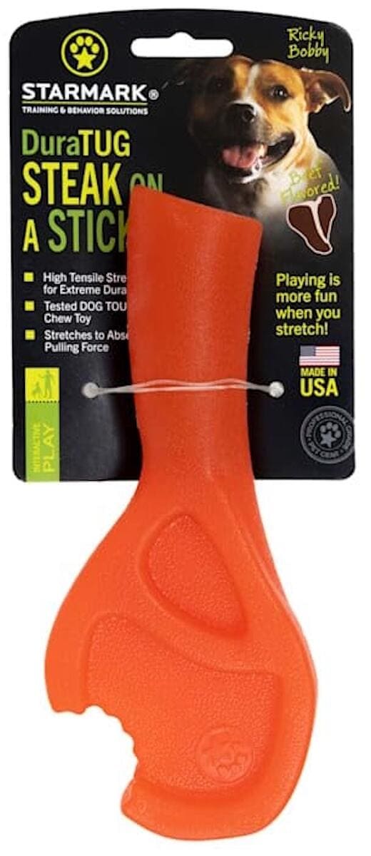 Starmark DuraTug Steak on a Stick Kauspielzeug PetPoint Charly