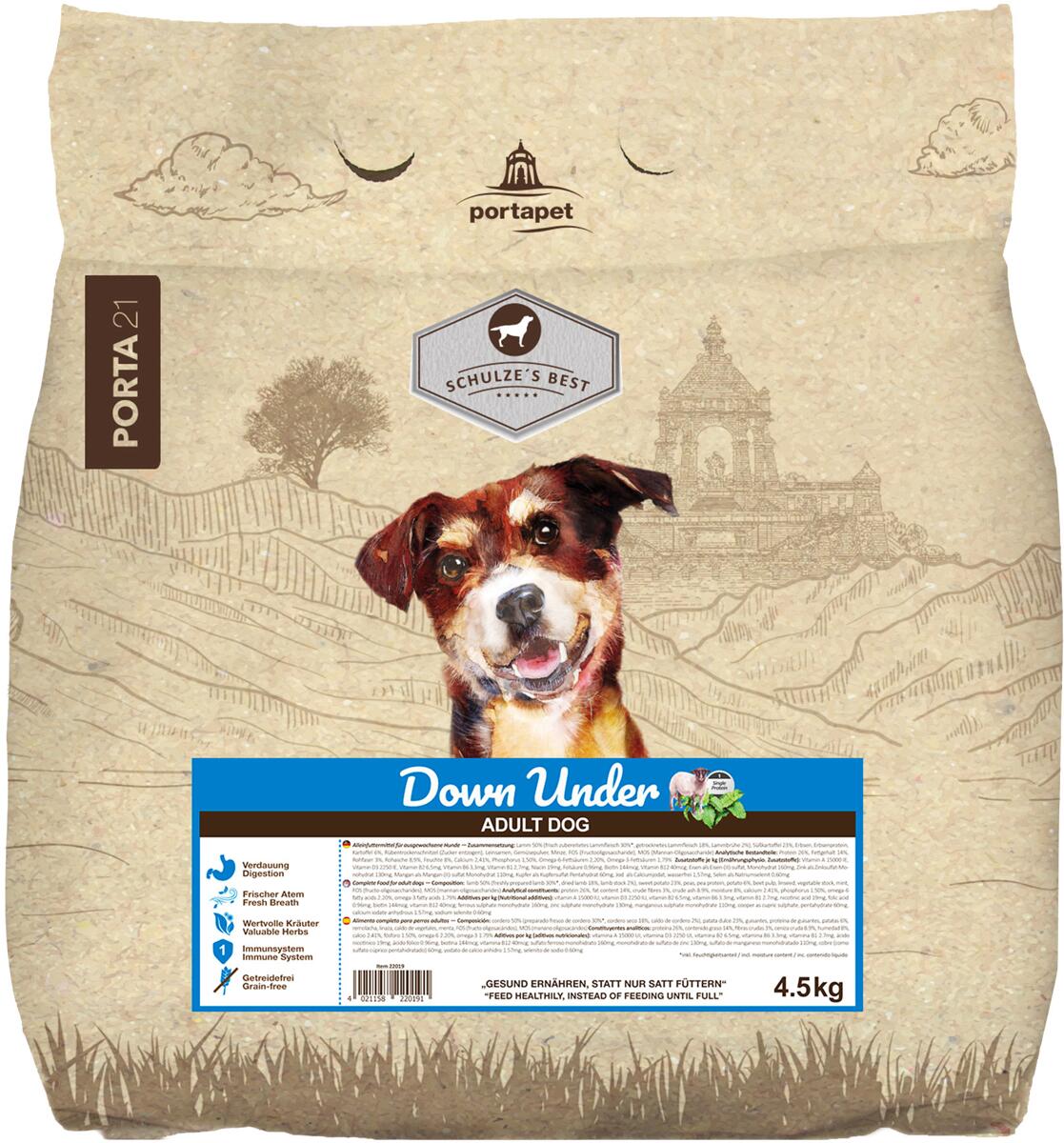 PORTA21 Schulze's Best Down Under Trockenfutter PetPoint Charly