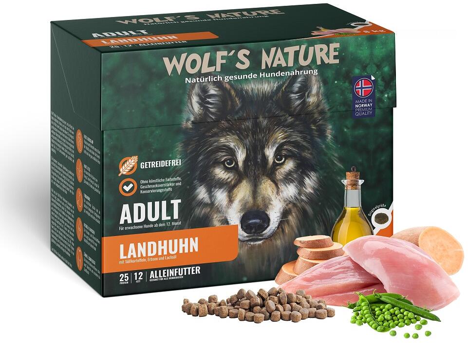 Wolf's Nature Master Premium | mit Landhuhn | getreidefreies ...