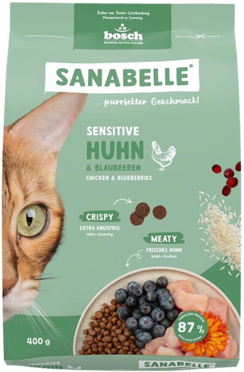 Sanabelle Sensitive Trockenfutter mit Huhn PetPoint Charly